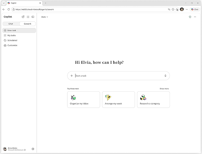 Get started with Cowork | Microsoft Support