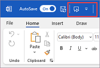 Move the Quick Access Toolbar | Microsoft Support