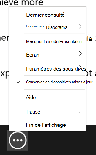 Keep slides updated | Microsoft Support