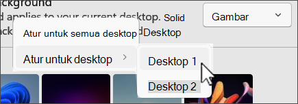 Mengubah latar belakang desktop di Windows | Microsoft Support