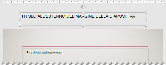 Assegnare un titolo a una diapositiva | Microsoft Support