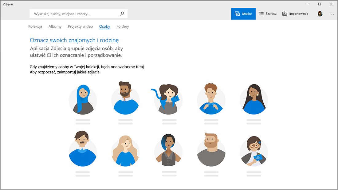 Group photos by faces | Microsoft Support